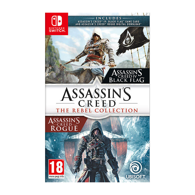 Assassin’s Creed Black Flag + Rogue NINTENDO